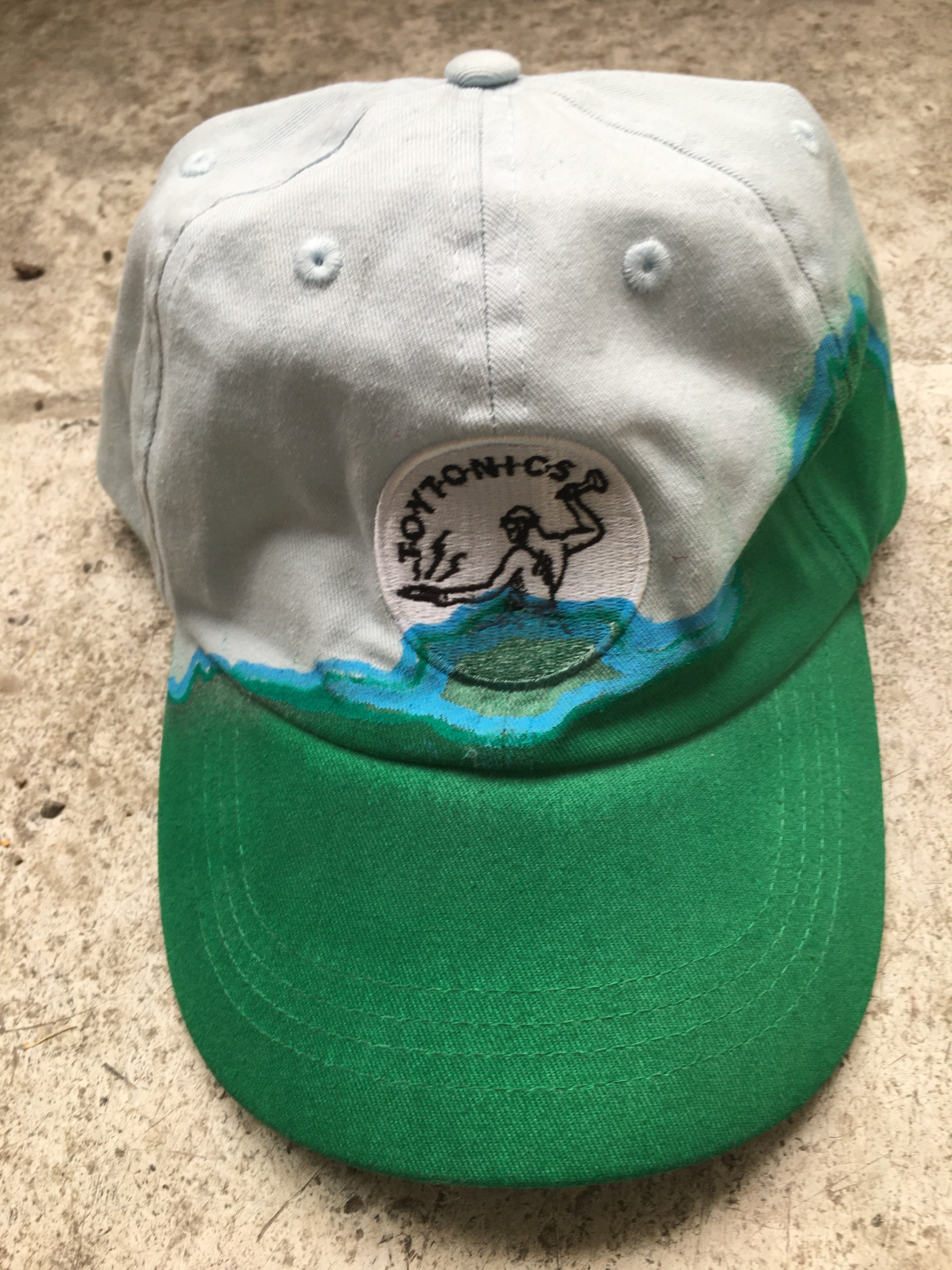 Customized Toy Tonics Cap Limited Edition - Baby Blue